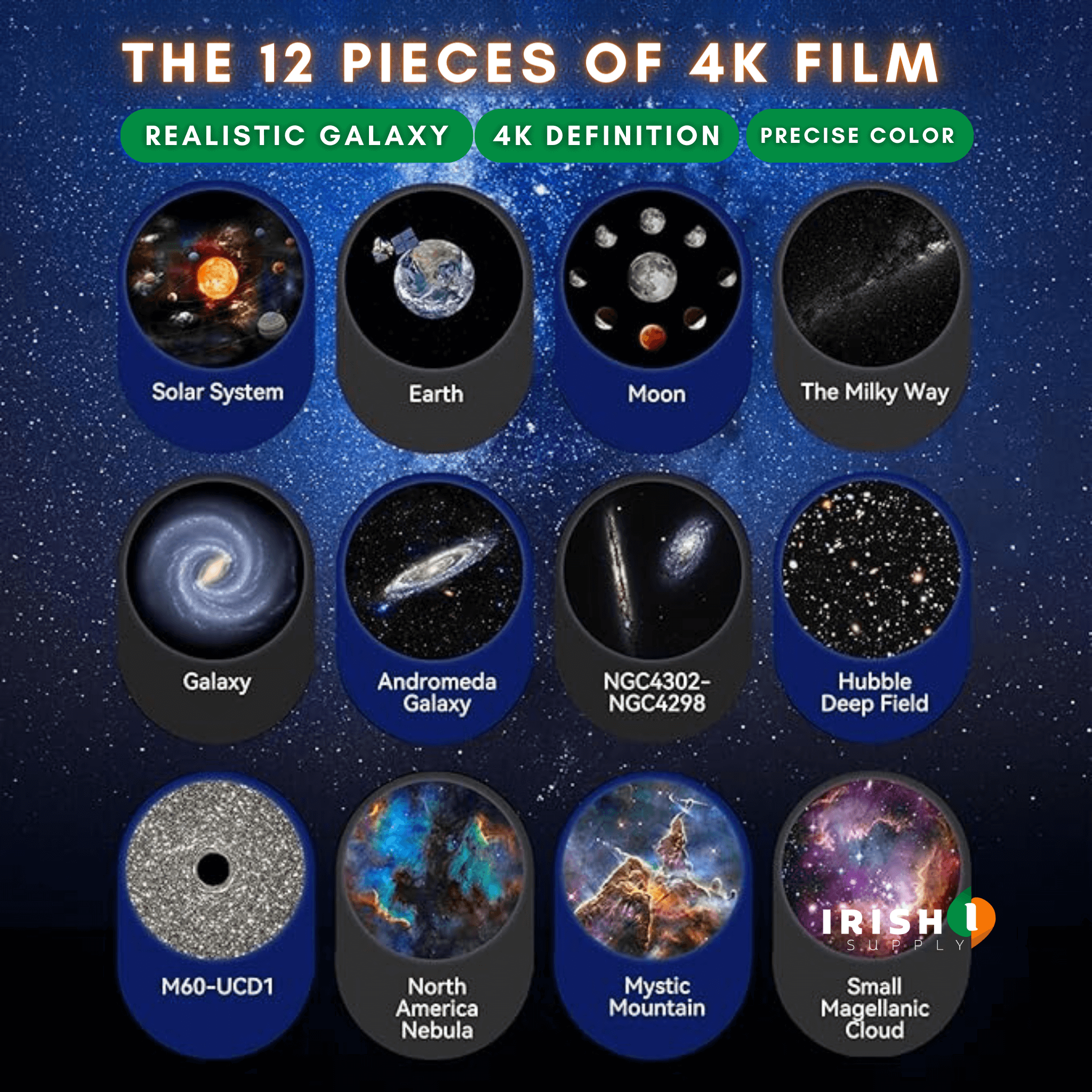 GALAXIFY - 12 in 1 Night Light Galaxy Projector